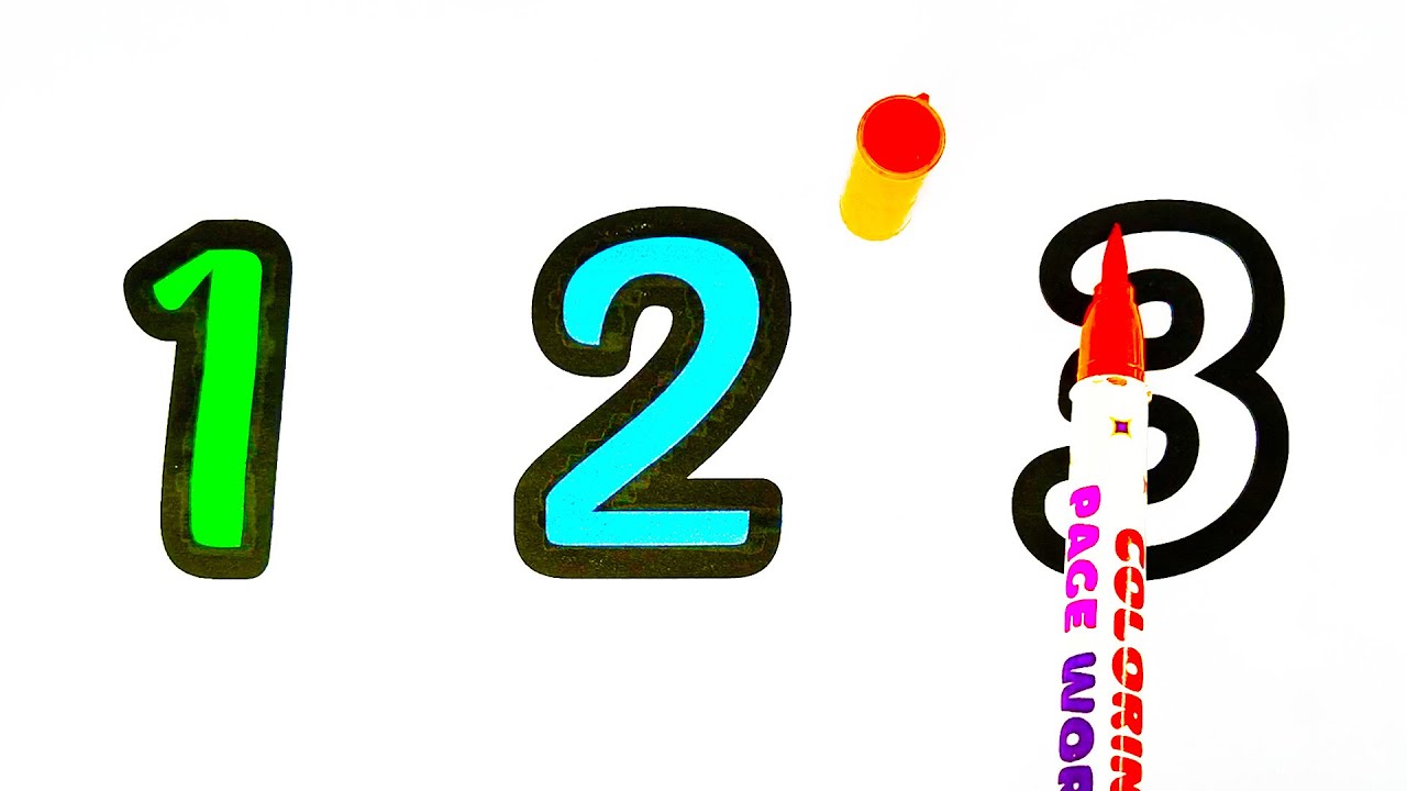 number coloring page | coloring with numbers | math coloring pages kindergarten