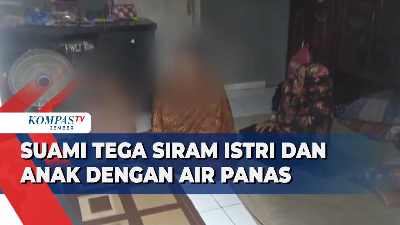 Istri dan Anak Disiram Air Panas Oleh Suami Akibat Cekcok, Polisi Kejar Pelaku!
