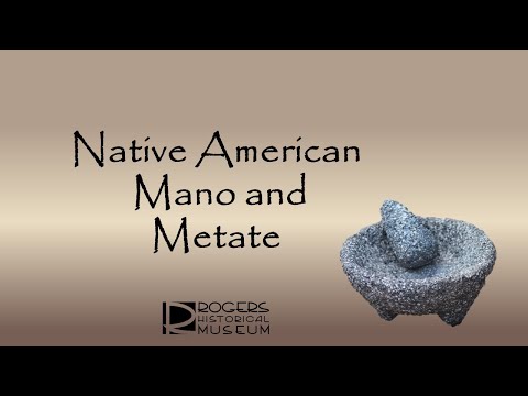 Native American Mano and Metate