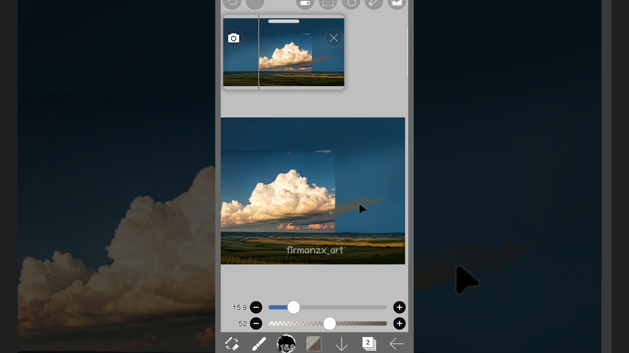 Pov tries to beat ai part 13 #ibispaintx #painting #art #digitalart #tutorial #drawingprocess