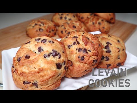 Super Easy & Scrumptious Chocolate Chip Levain Cookies. Only 10 minutes. No Mixer/Machine Needed.