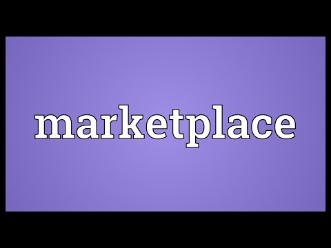 Marketplace Meaning