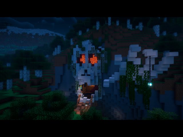 Halloween Skull house Minecraft Map