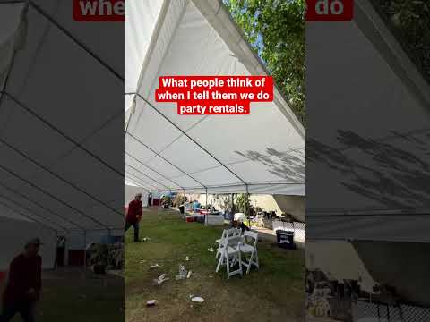 30x70 Tent and Drapes for a Bautizo 💖 #partypowersinc #tent #draping #decor #partyrentals