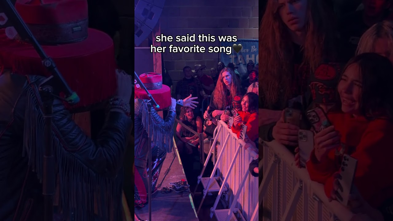 love sharing moments with the fans ♥️get tickets + VIP to tour at red-leather.com