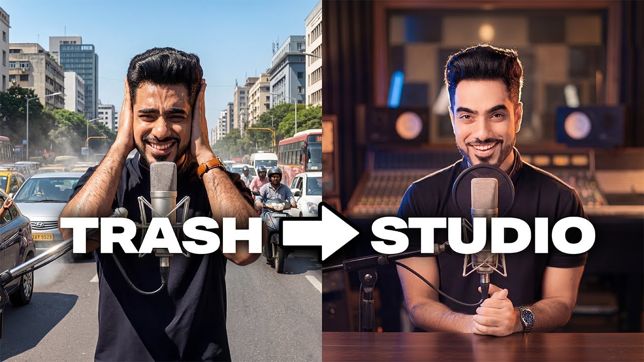 Best 3 FREE AI Tools to Turn Trash Audio to Studio Sound!