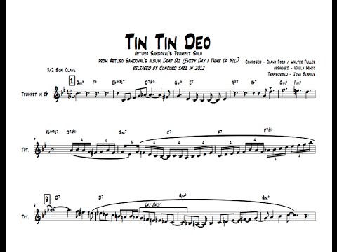 Tin Tin Deo - Arturo Sandoval's Trumpet Solo Transcription