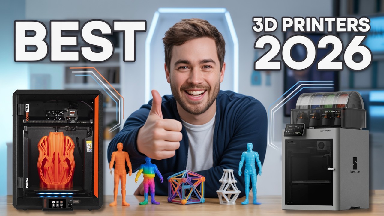 ✅ Best 3D Printer 2026 [Find Which 3D Printer is Right for YOU?]