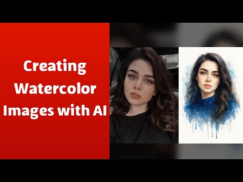 Creating Trendy Watercolor Images with AI