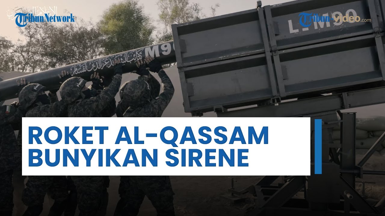 Rentetan Roket Brigade Al-Qassam Tembaki Tel Aviv, Dua Pecahan Peluru ...