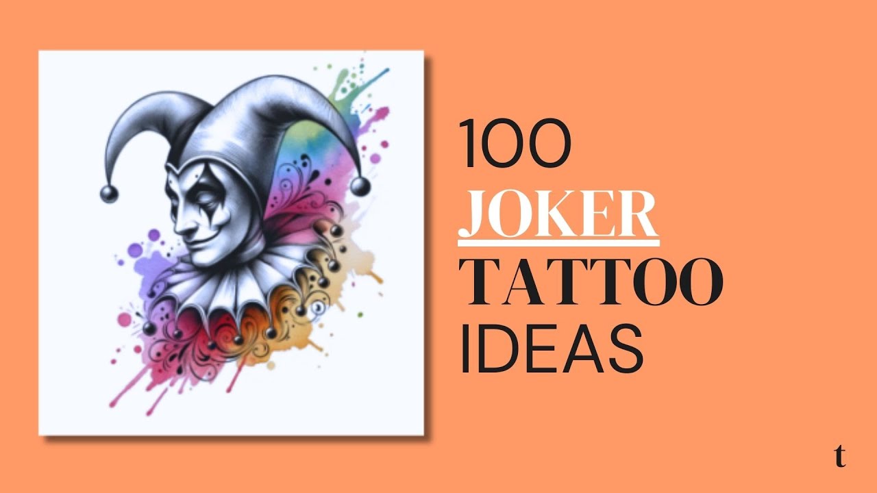100 Joker Tattoo Design Ideas