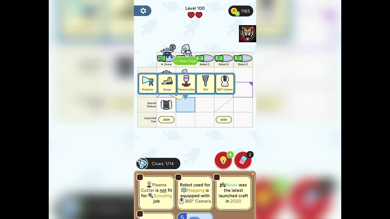 Profile Perfect Level 100 walkthrough solution