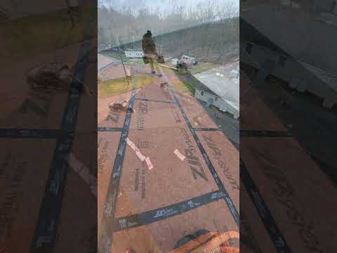 We're roofers, of course we still get after it in the winter. #trinityroofingsolutions