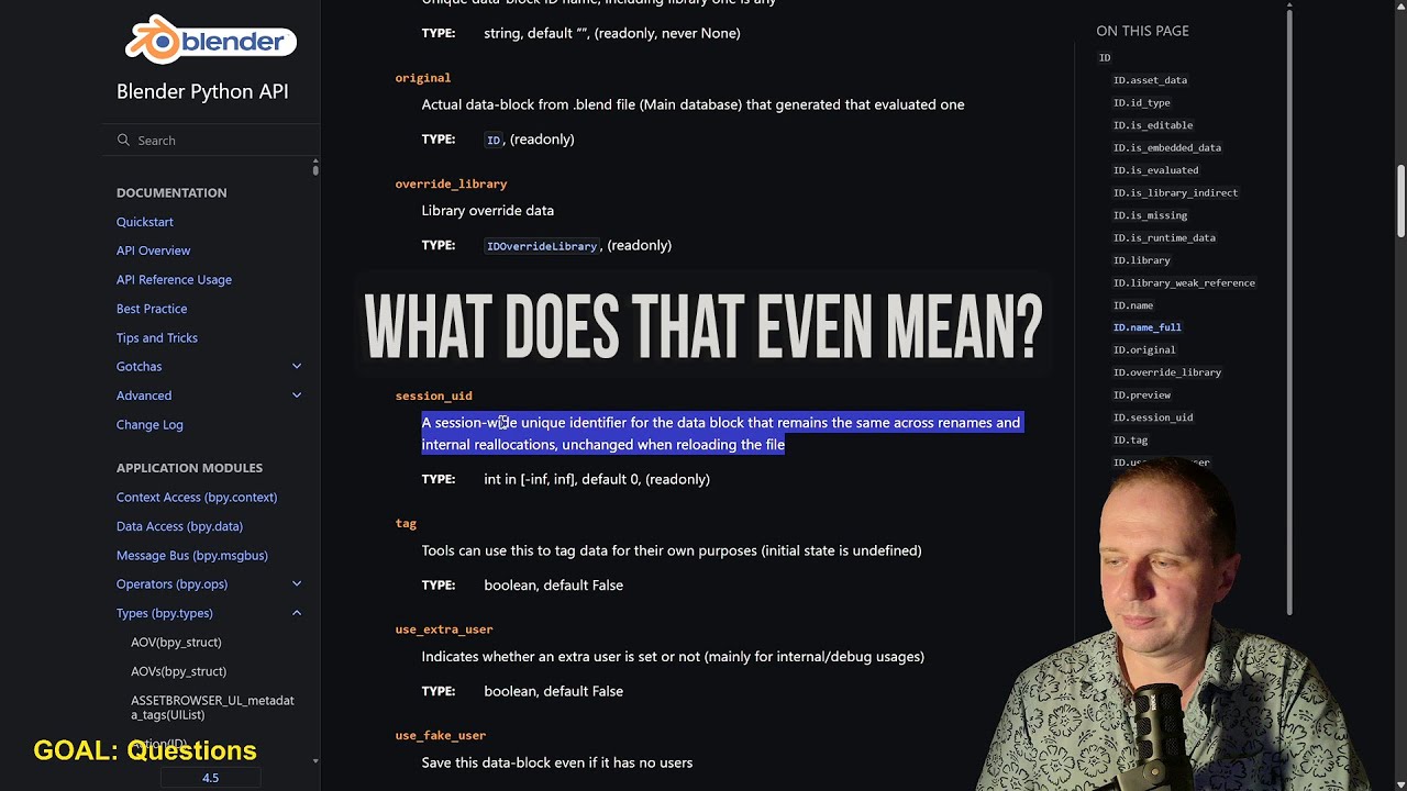 Blender Python API can be confusing