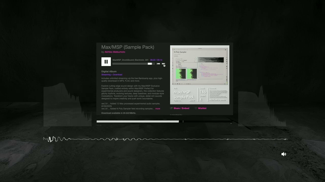 Max/MSP (Sample Pack) Demo (1/6)