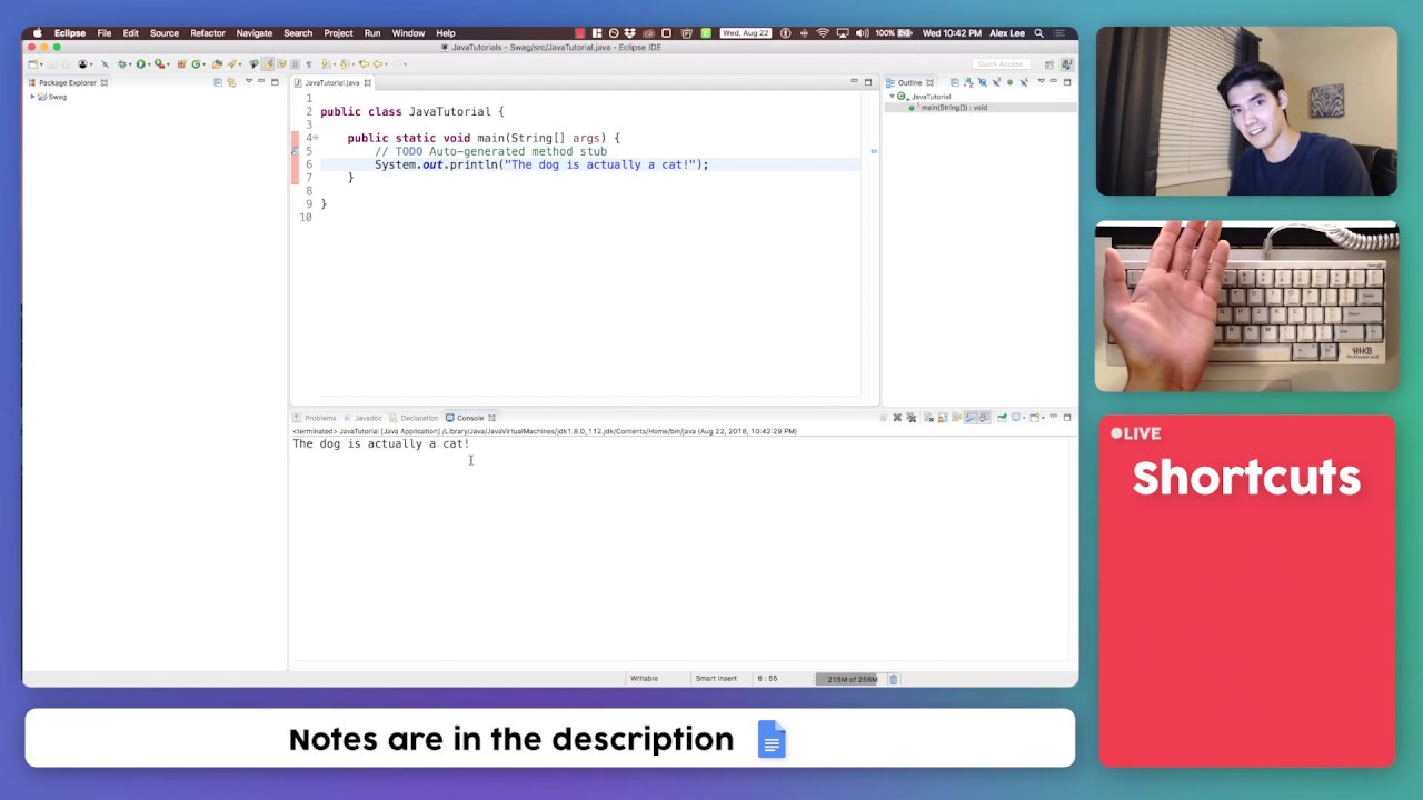 System.out.println In Java #2