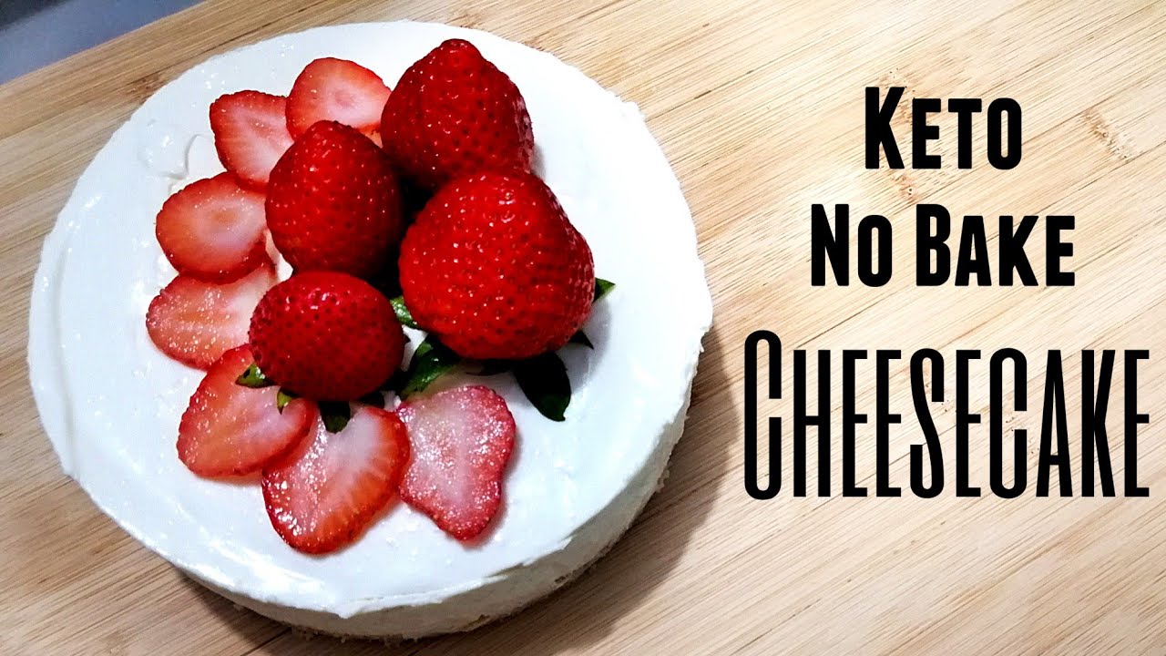 THE EASIEST KETO NO BAKE CHEESECAKE
