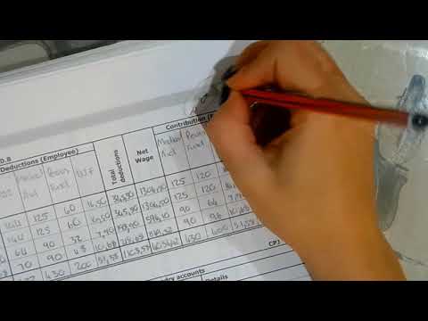 Salaries and Wages Wages Ledger Accounts