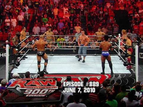 Raw 900 Moment: The Nexus debuts on Raw