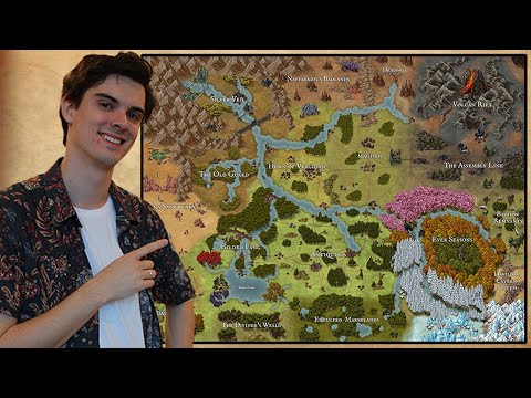 Making a DnD World Map and Homebrew Campaign from Scratch