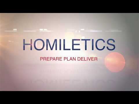 Homiletic Class