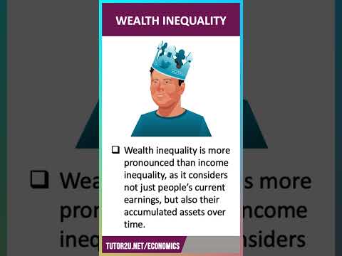 Wealth Inequality | 60 Second Economics | A Level & IB