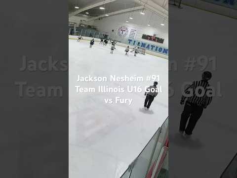 Jackson Nesheim #91 Team Illinois (U16) Goal vs Chicago Fury #aaahockey #hockey #ushl #nahl