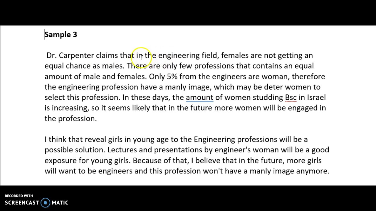 Problem-Solution Paragraphs_Sample Work