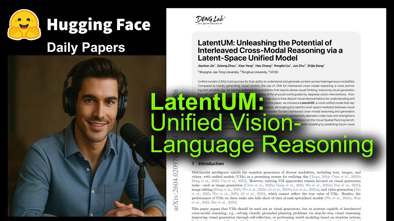 LatentUM: Unified Vision-Language Reasoning