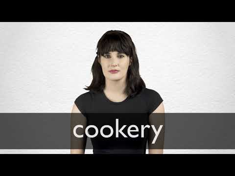 How to pronounce COOKERY in British English