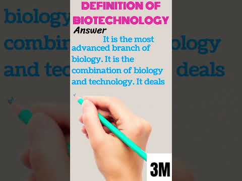 Easy Definition of Biotechnology? #definition #ytshorts
