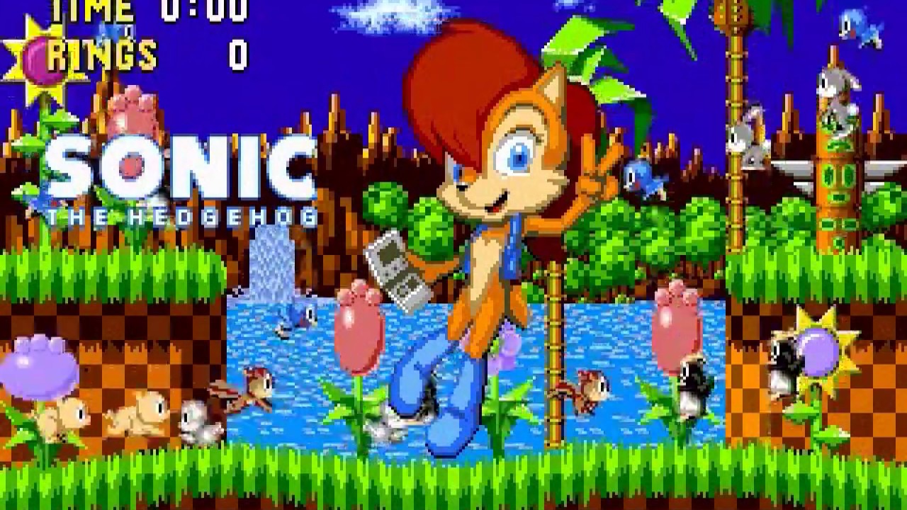Sonic the Hedgehog 1 Ending (Sally Acorn)(All Chaos Emeralds)