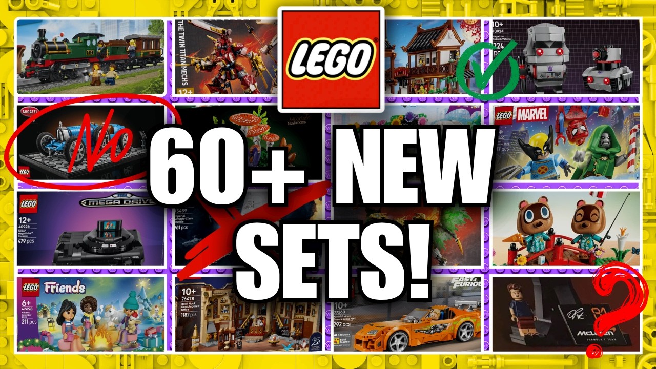 HUGE SUMMER 2026 LEGO REVEALS! Star Wars, Transformers, FORZA & MORE!