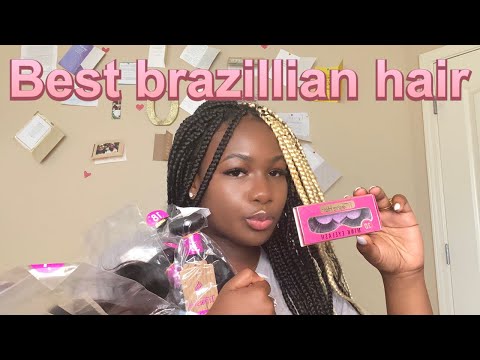 Tinashe hair unboxing and review || Best affordable Brazilian bundles