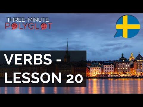 Learn Swedish: Verbs with Conjugation and Examples | Lesson 20