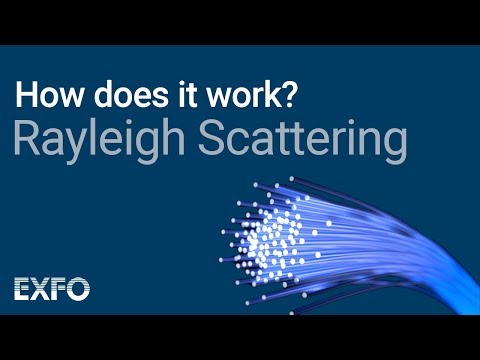 Rayleigh Scattering - EXFO animated glossary of Fiber Optics