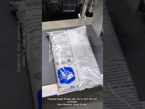 Thermal Inkjet Printer with Premium Inkjet Coding machine #batchcodingmachine