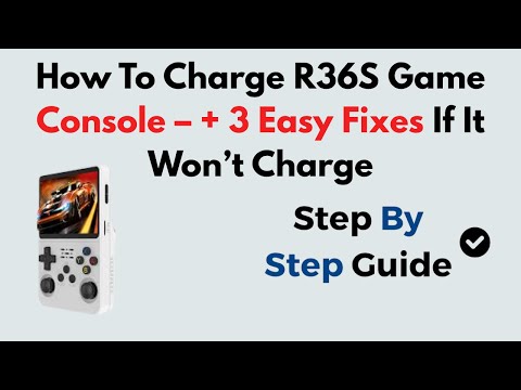 How To Charge R36S Game Console – + 3 Easy Fixes If It Won’t Charge