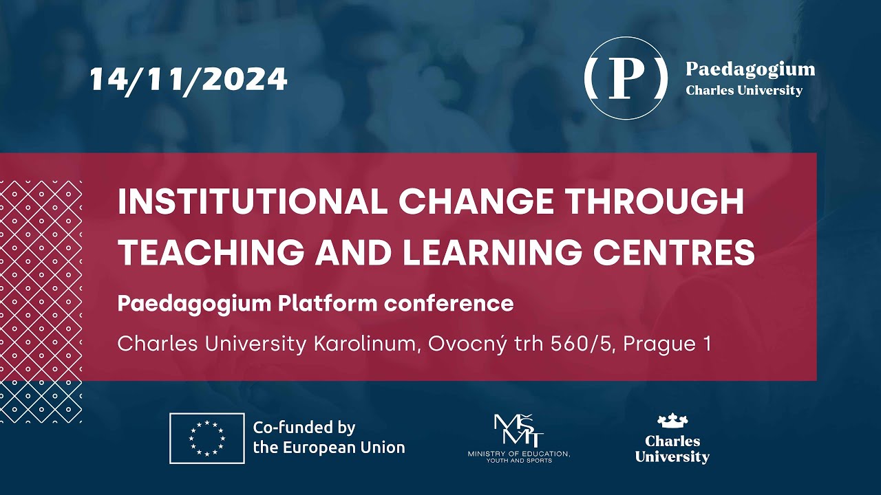 Paedagogium | Institutional Change Through Teaching and Learning Centres  | 14 November 2024