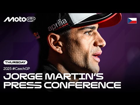 Jorge Martin's return Press Conference | 2025 CzechGP