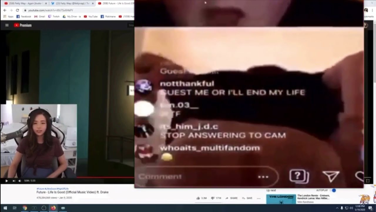 Pokimane clicks the wrong link AGAIN...