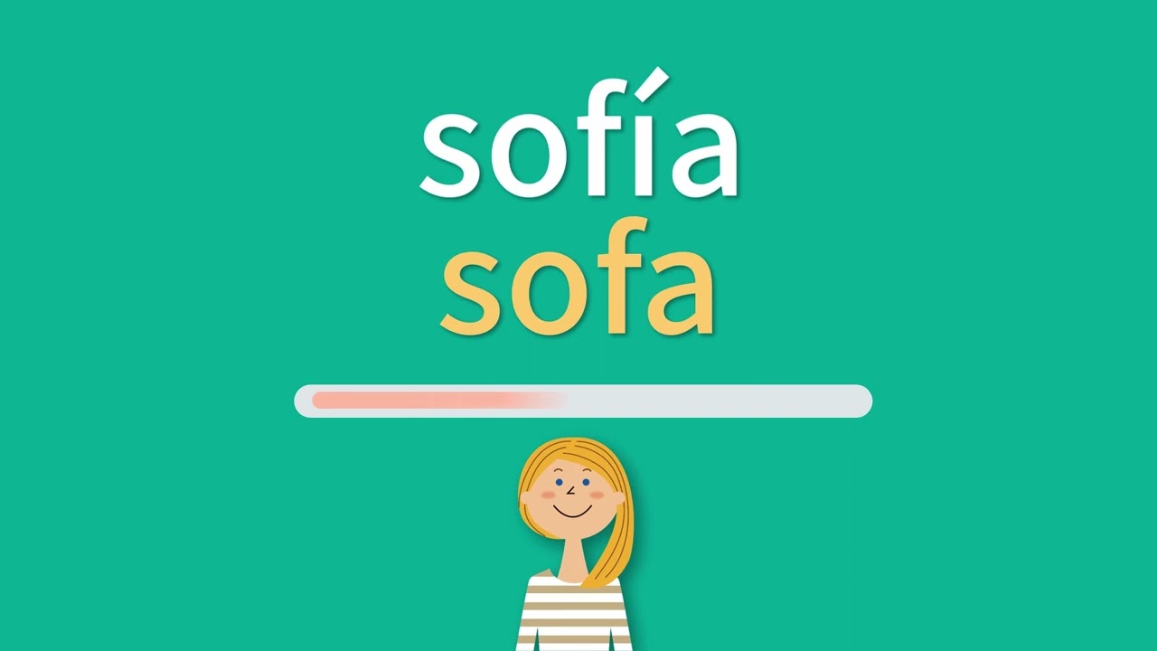 ¿Cómo lo dices sofía  en inglés?