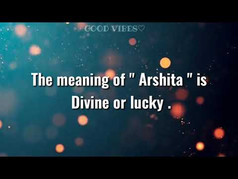 Arshita ( Namehack of person having name Arshita) #astrology #namehack #viral #viralindia #trending