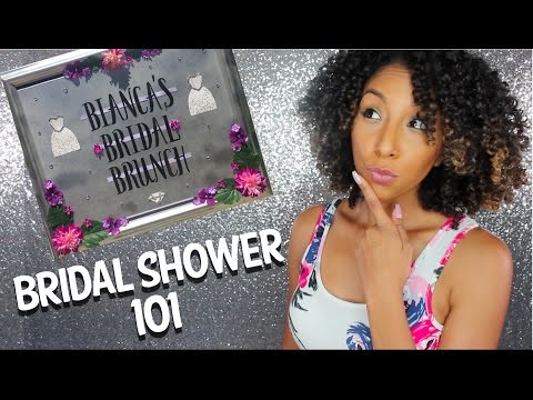 BRIDAL SHOWER 101! Everything You Need To Know!| BiancaReneeToday