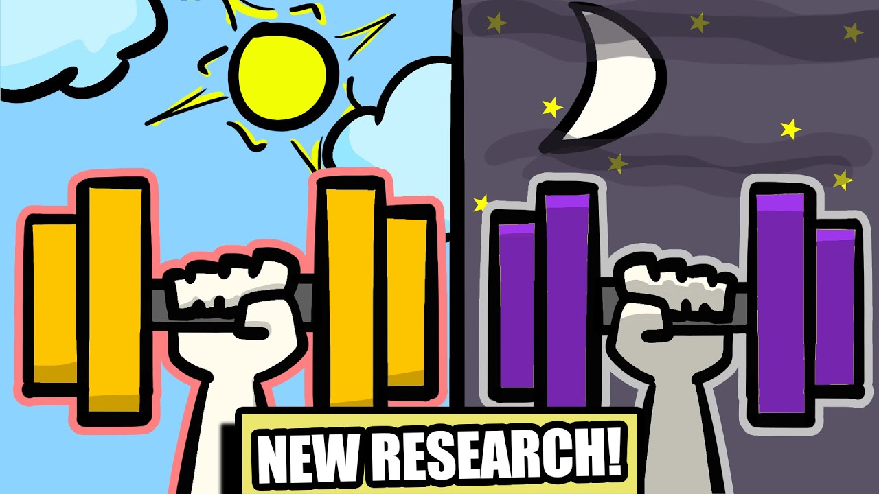 Morning vs Evening Workout | New Data Changes Things Up