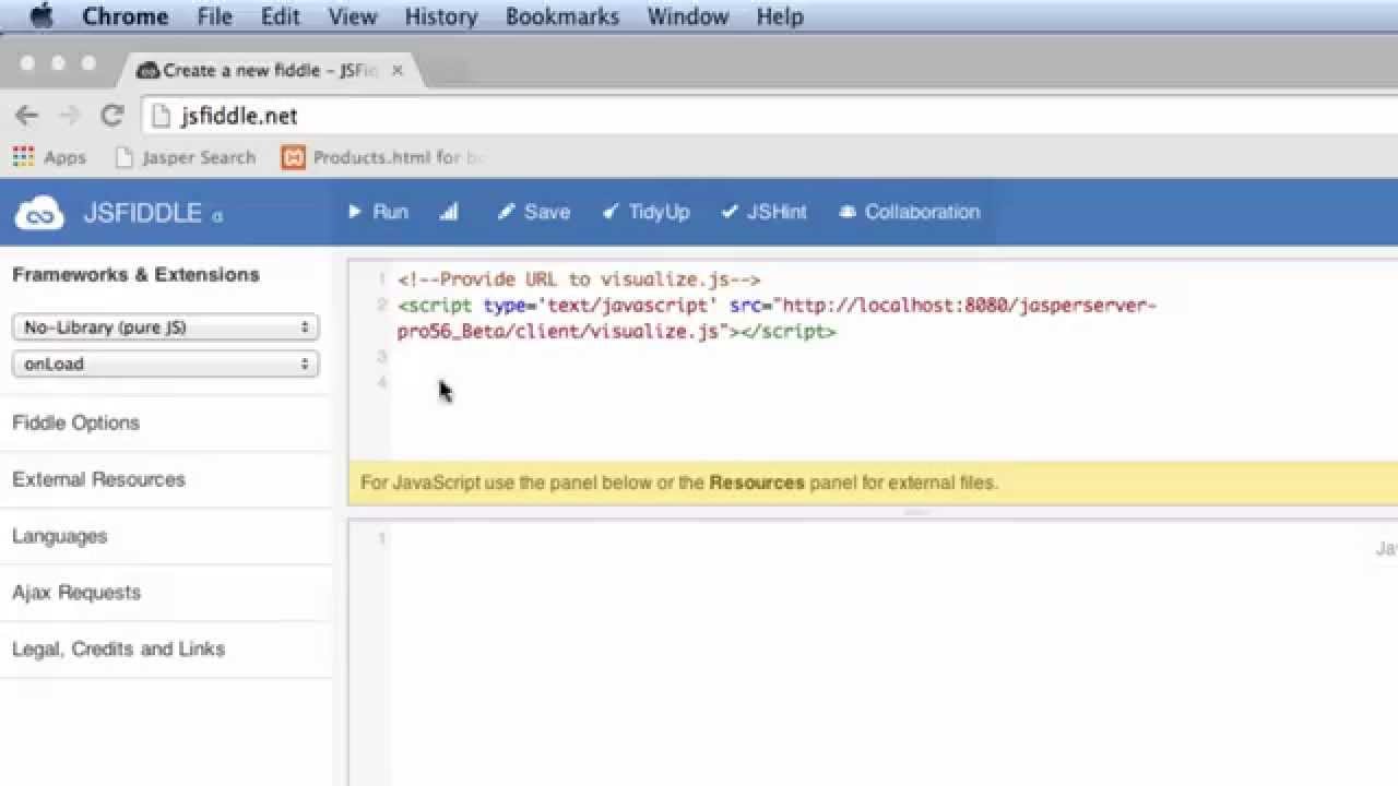 Visualize.js: Embedding a Data Visualization or Report