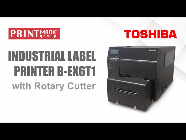 Industrial Thermal Printer - Toshiba B-EX6T3 Barcode Lebel Printer ...