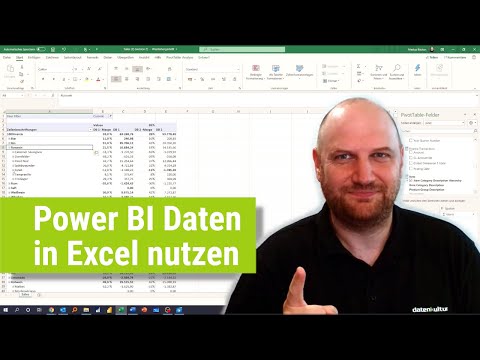 Using Power BI data in Excel for ad hoc reporting