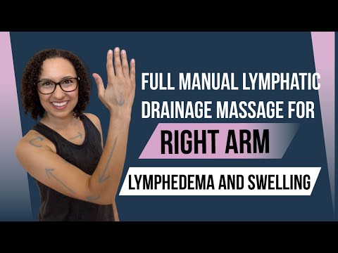 FULL Manual Lymphatic Drainage for the Right Arm | Lymphedema Massage