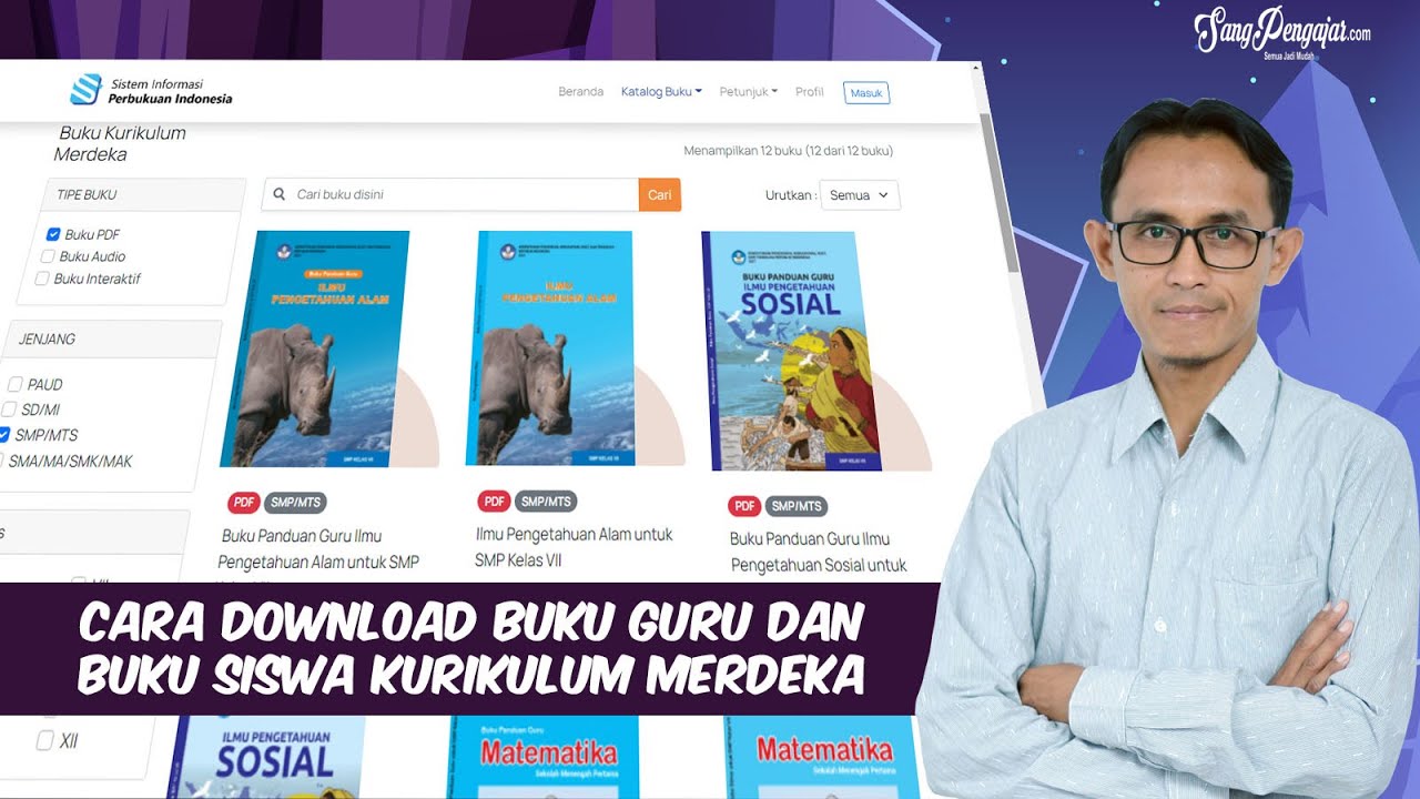 Cara Download Buku Guru dan Buku Siswa Kurikulum Merdeka